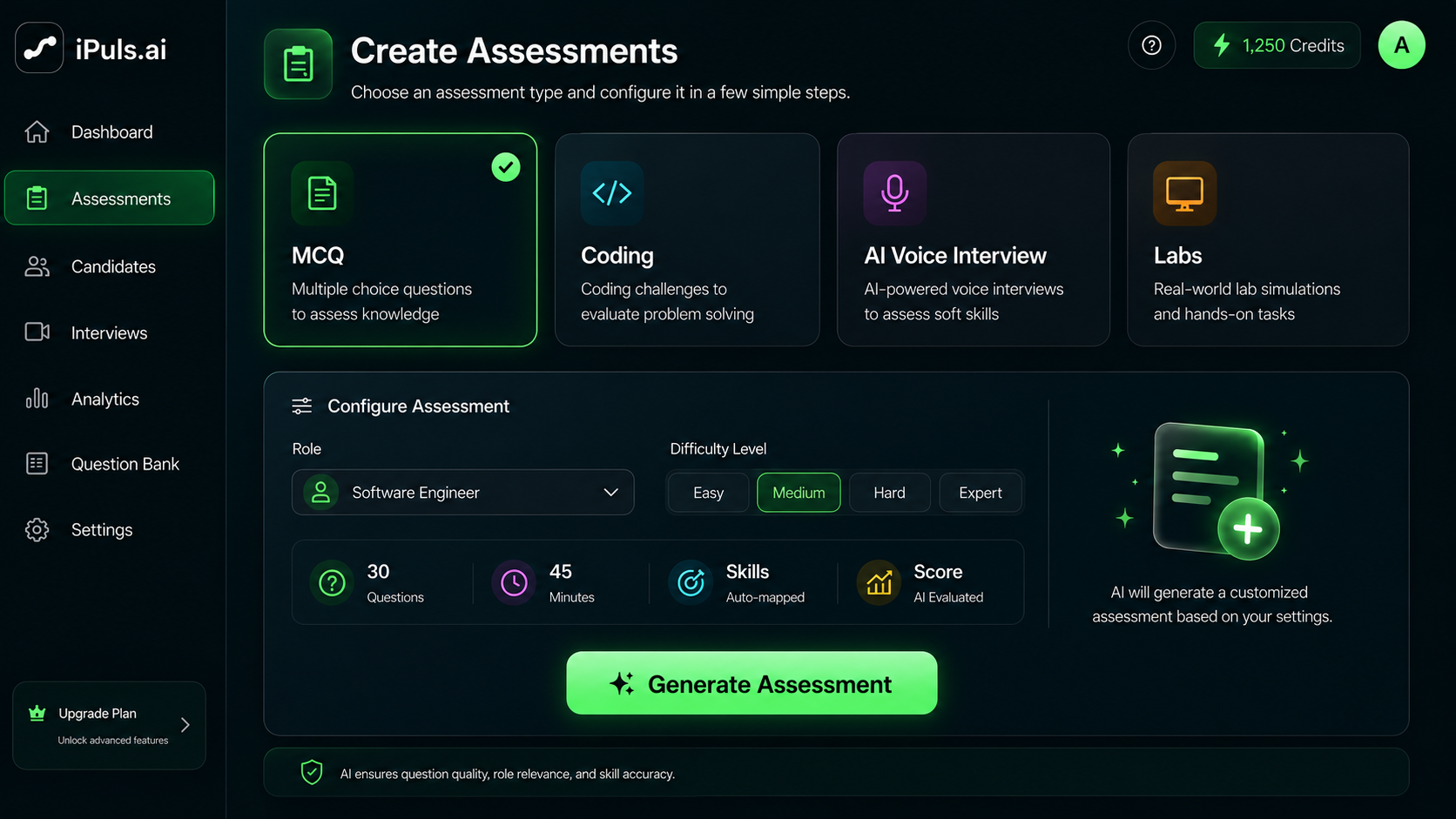 iPuls.ai | AI Assessment & Interview Platform